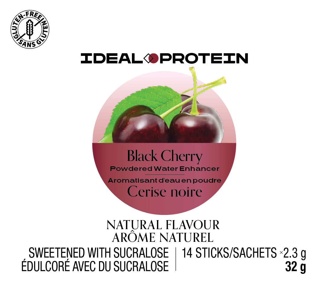 Ideal Protein Black Cherry Water Enhancer – Weight Loss for Life